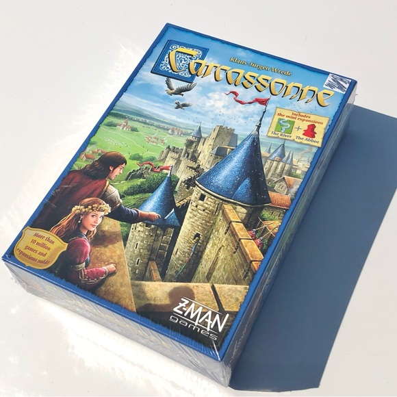 Z-Man Games | Toys | New Carcassonne Board Game Classic Made In Germany 25 Player All Ages ...